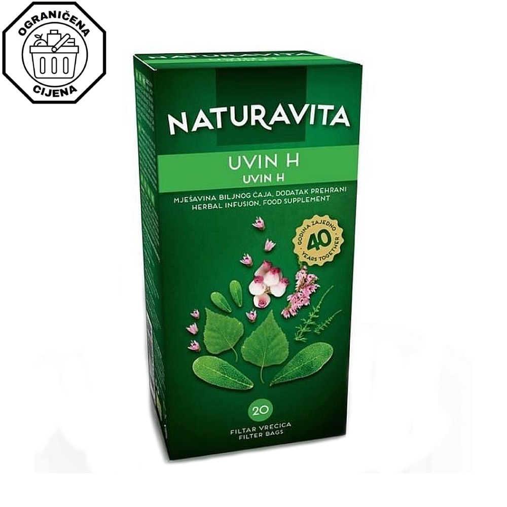 Naturavita Uvin H Čaj filter vrećice 20 komada