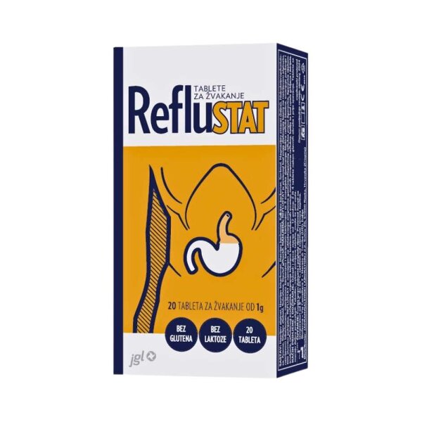 Reflustat 20 tableta za žvakanje