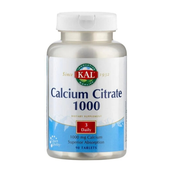 Kal Calcium citrate 1000 90 tableta