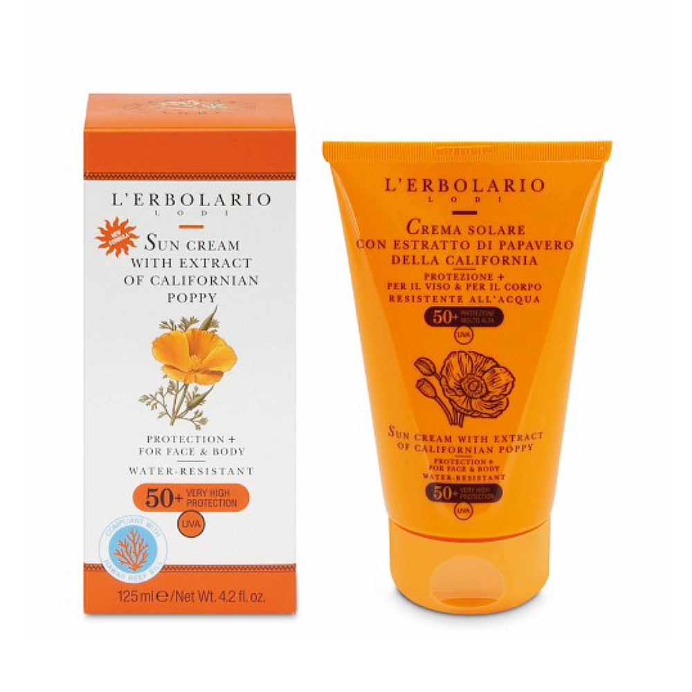 L'Erbolario Sun krema za zaštitu od sunca SPF50+ 125 ml